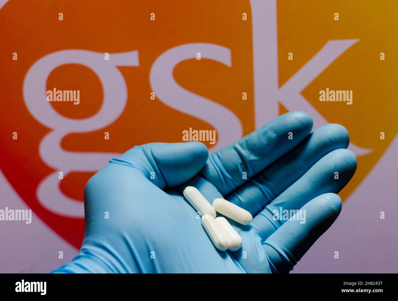 Gsk logo hi-res stock photography and images - Alamy
