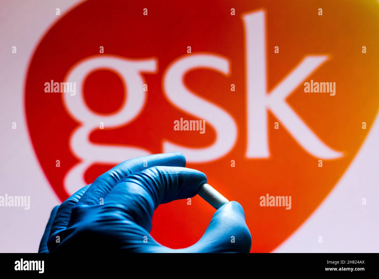 Gsk logo hi-res stock photography and images - Alamy