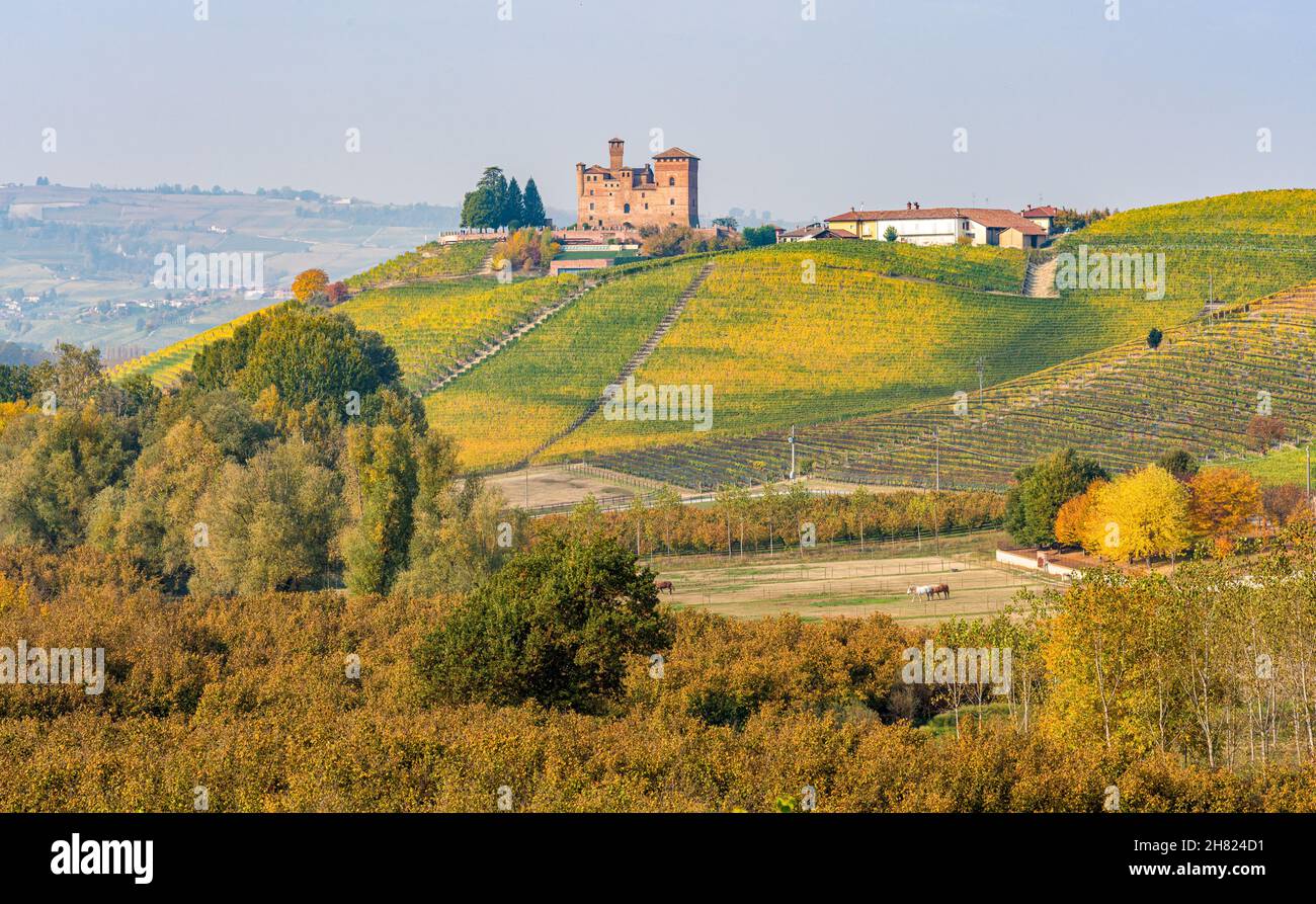Castello grinzane cavour hi-res stock photography and images - Alamy