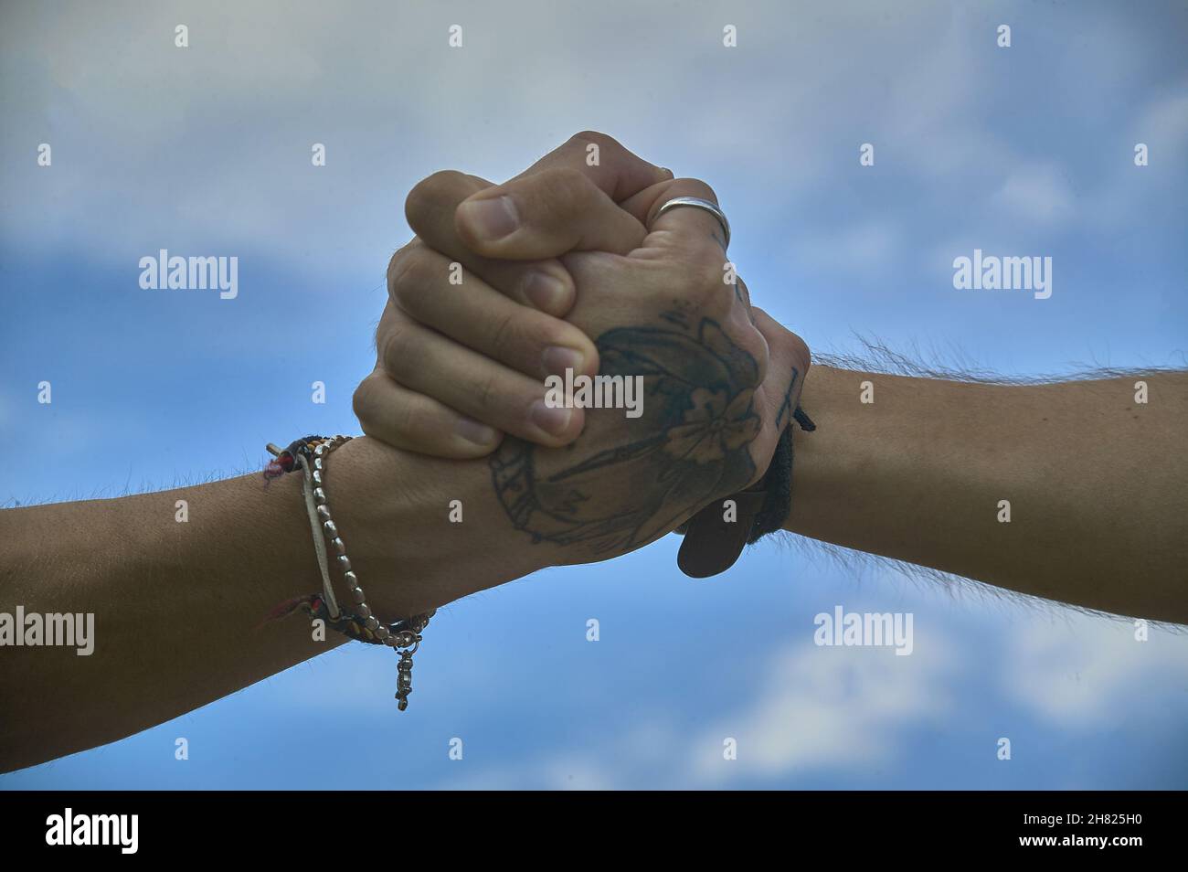 Symbol of friendship and brotherhood hi-res stock photography and ...