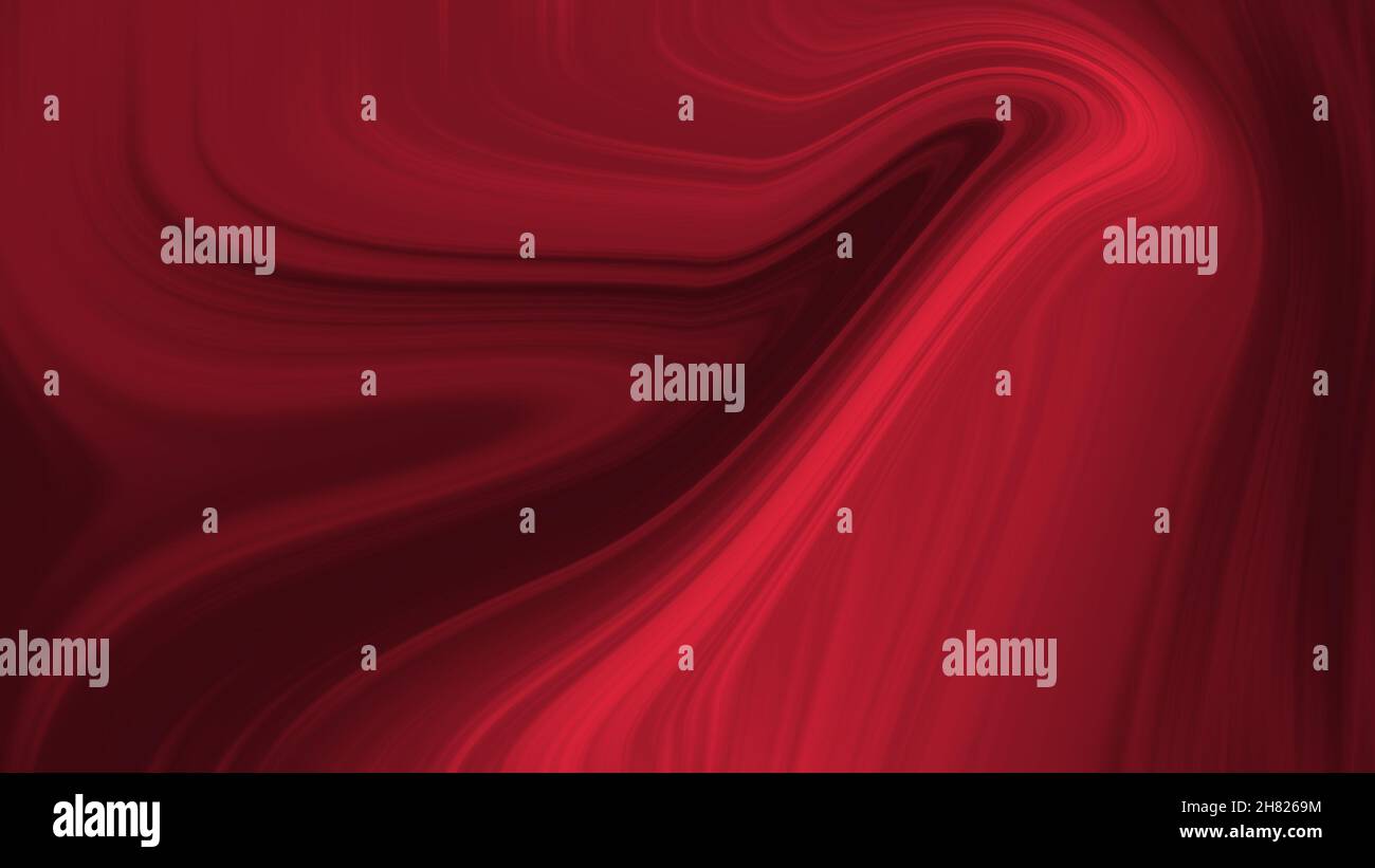 Fluid vibrant gradient of ruby red colors with smooth movement in the ...