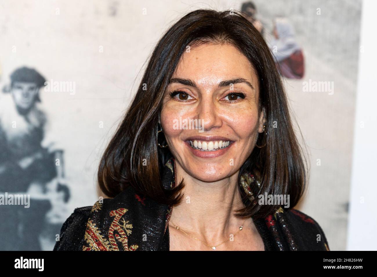 Turin, Italy. 26 November 2021. Cristina Serafini poses during the ...