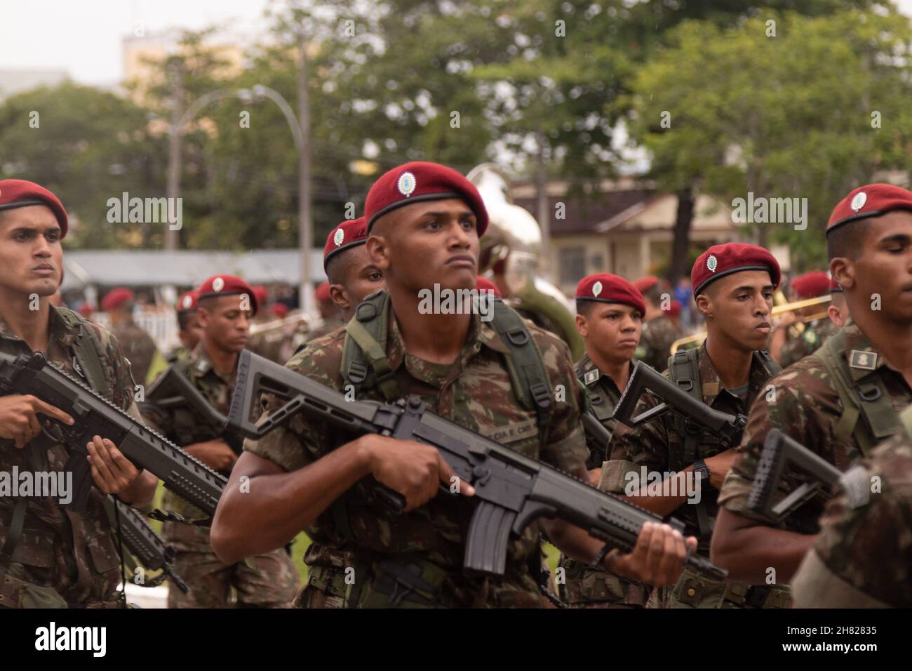 Rio De Janeiro, Brazil. 26th Nov, 2021. The President of the Republic ...