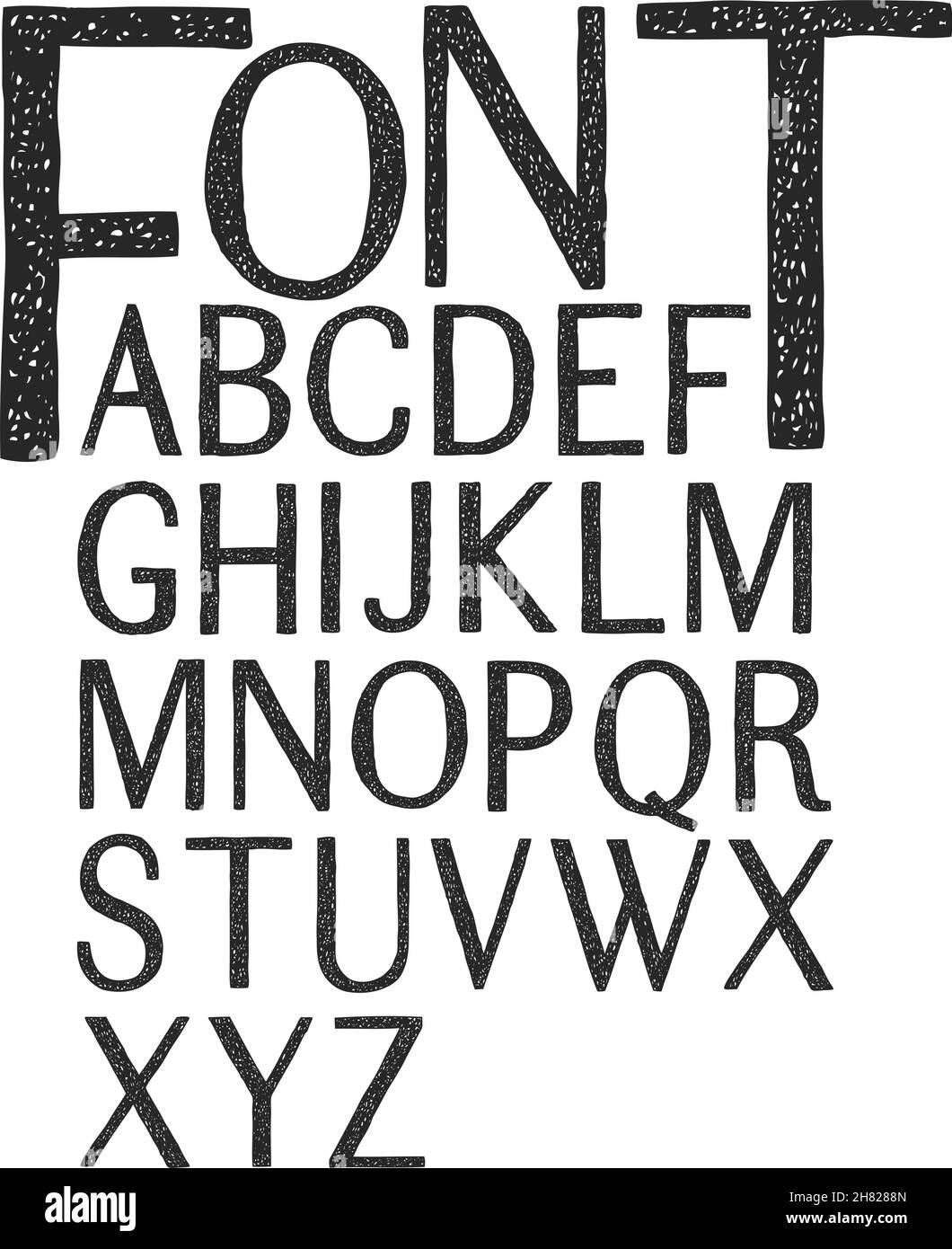 Hand drawing typography collection. typography vector Stock Vector ...