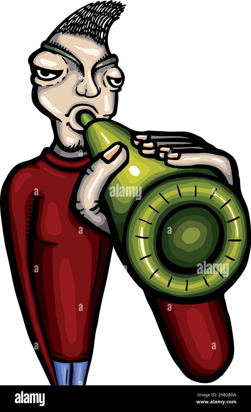 Drunken man, vector illustration, painted Stock Vector Image & Art - Alamy