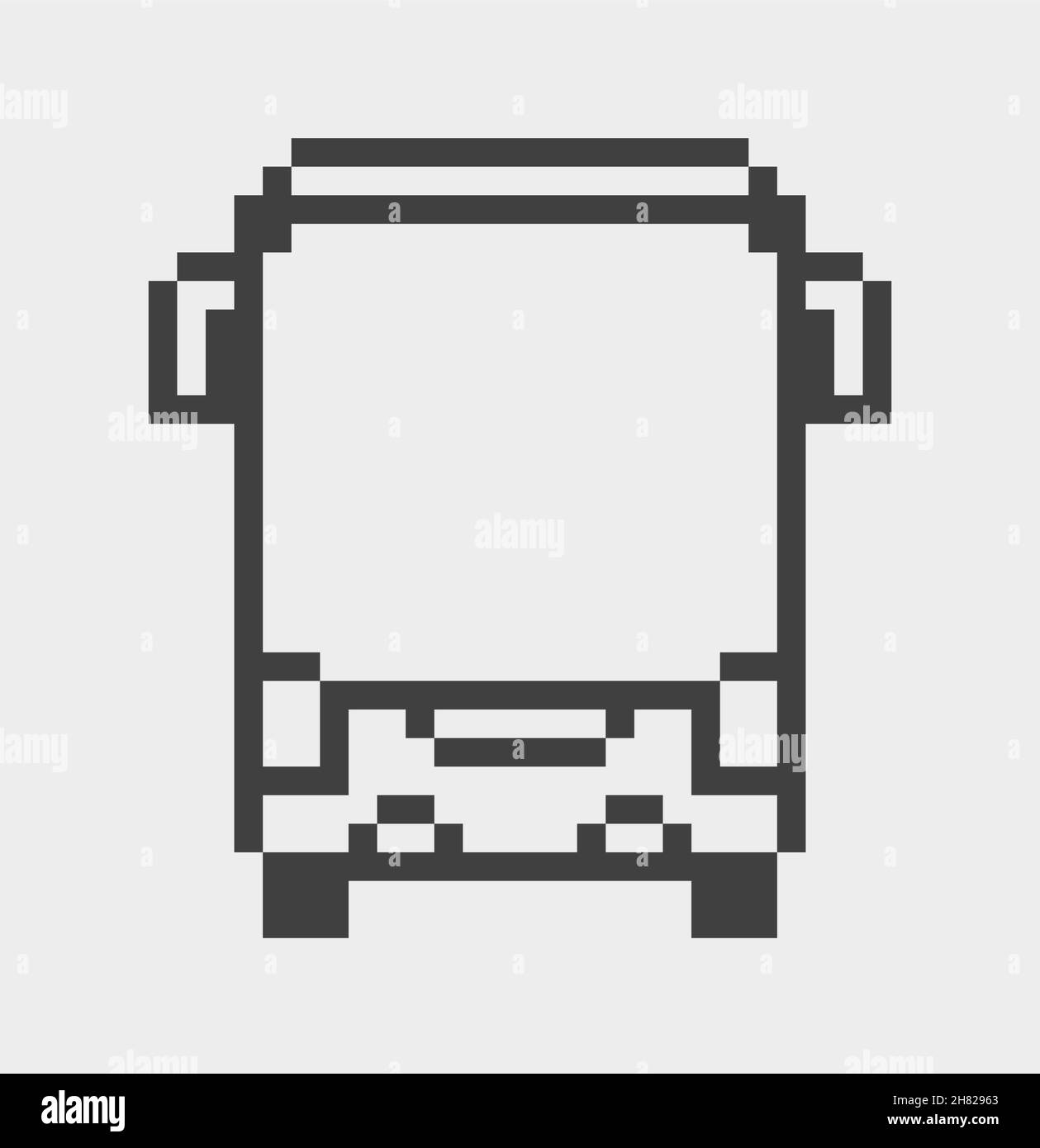 Bus pixel hi-res stock photography and images - Alamy