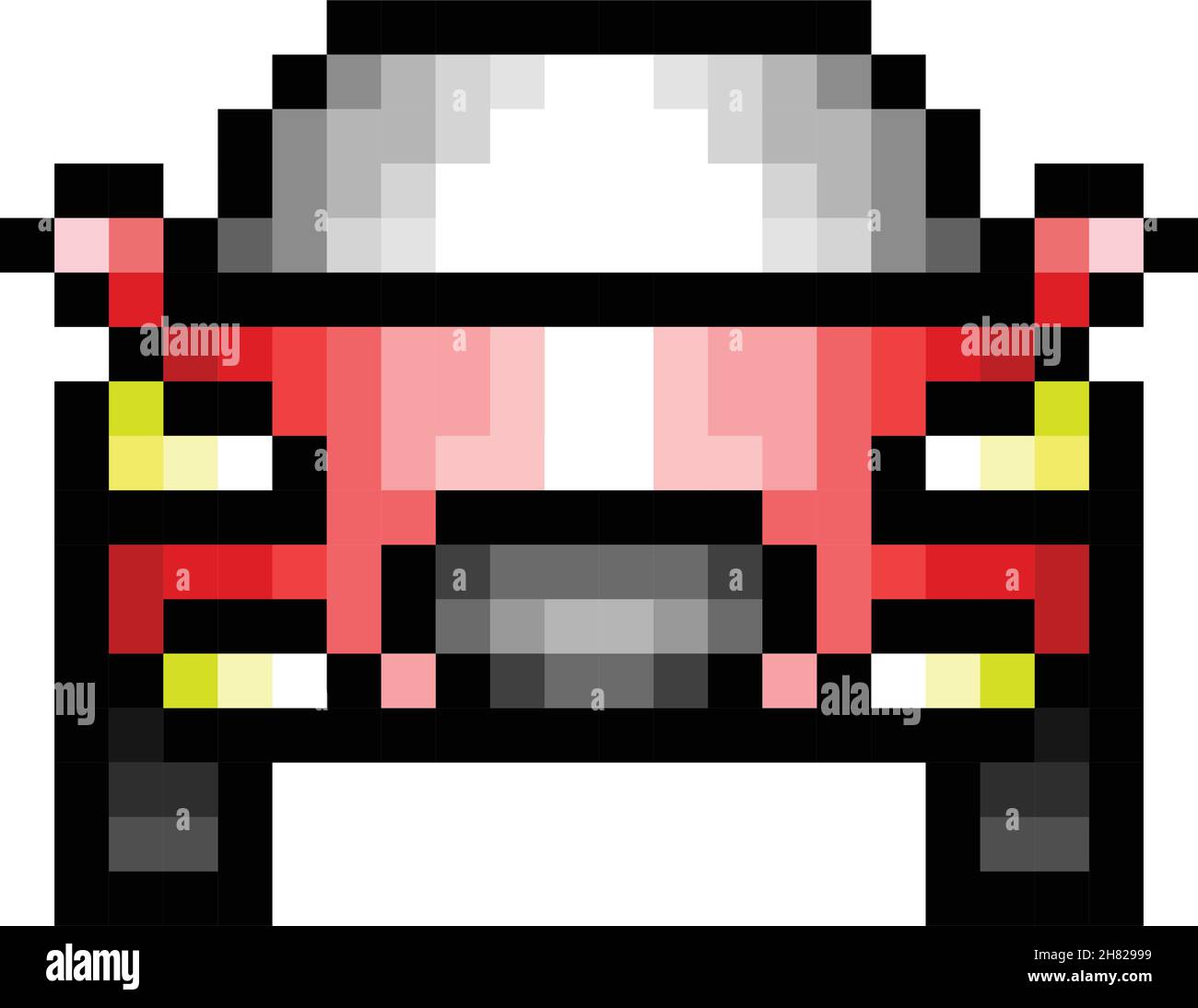 Car pixel Icon, in the vector. EPS 8 format Stock Vector Image & Art ...