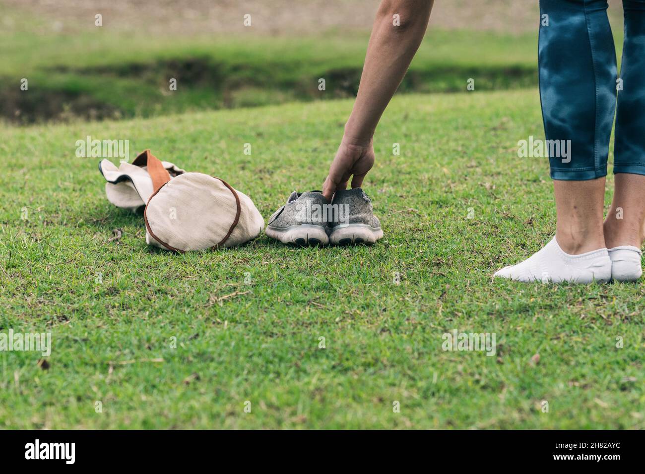 Remove shoes hi-res stock photography and images - Alamy