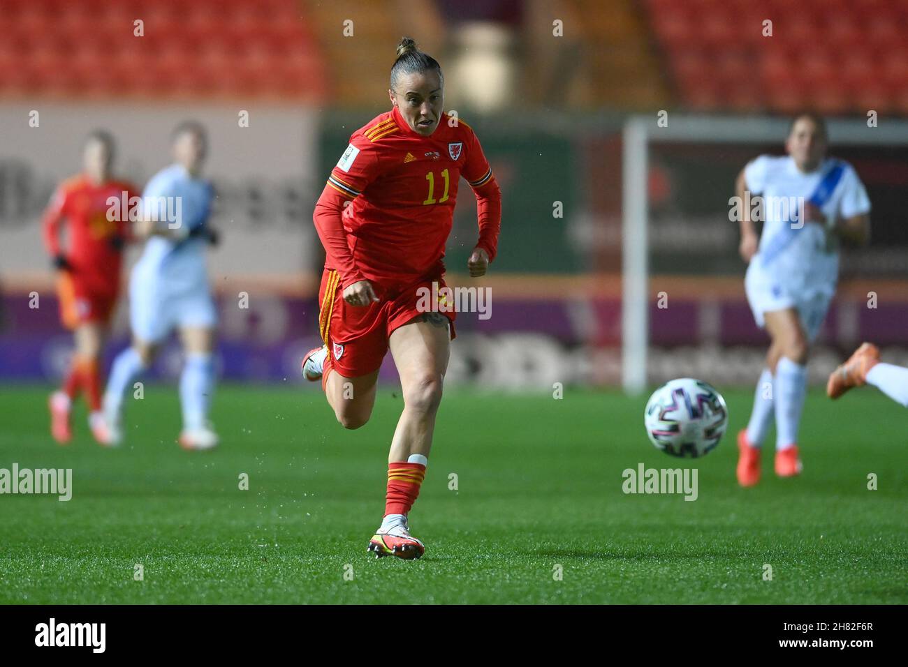 Natasha Harding #11 of Wales Women Stock Photo - Alamy