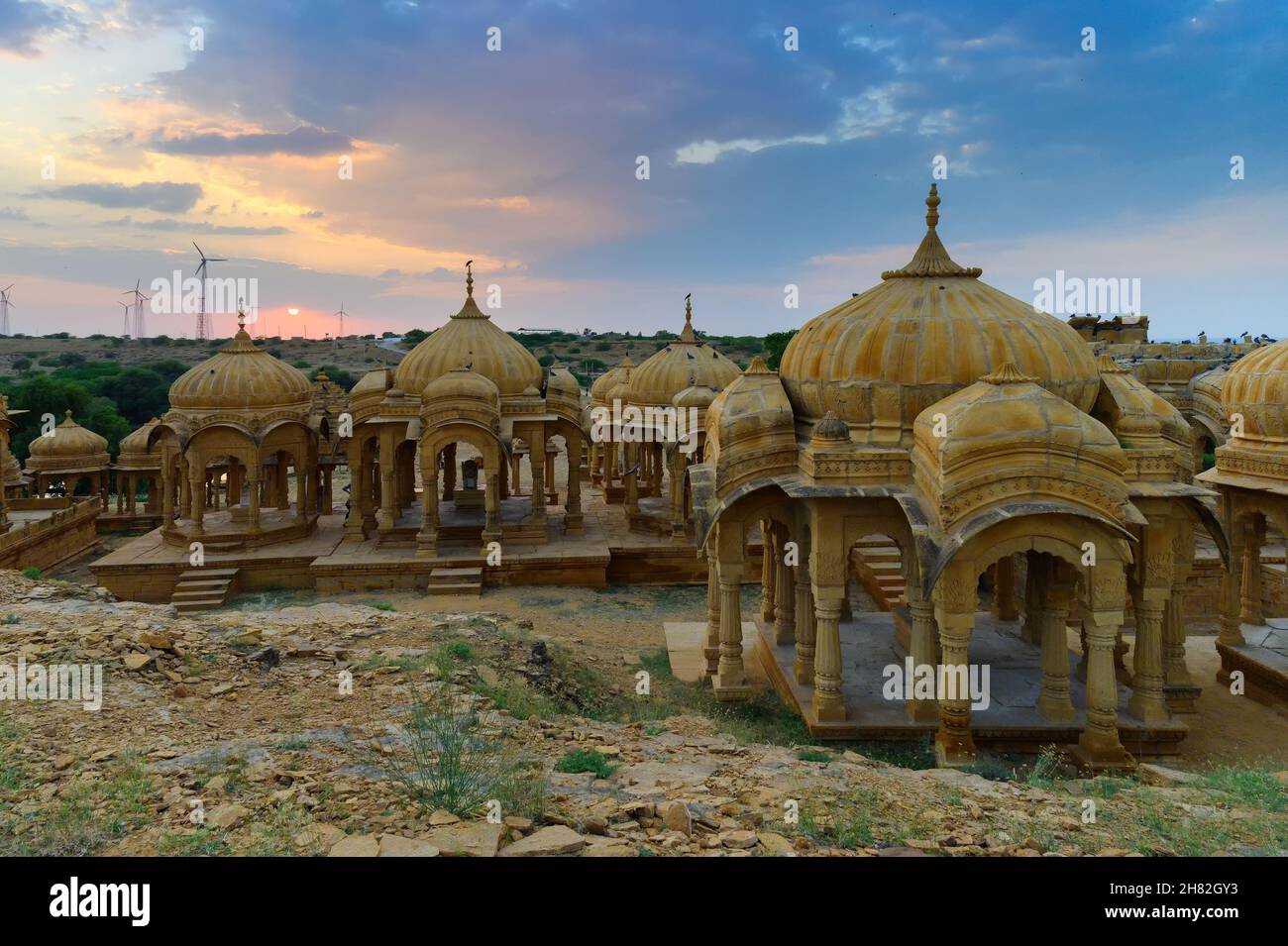 Bada Bagh or Barabagh, means Big Garden,is a garden complex in ...