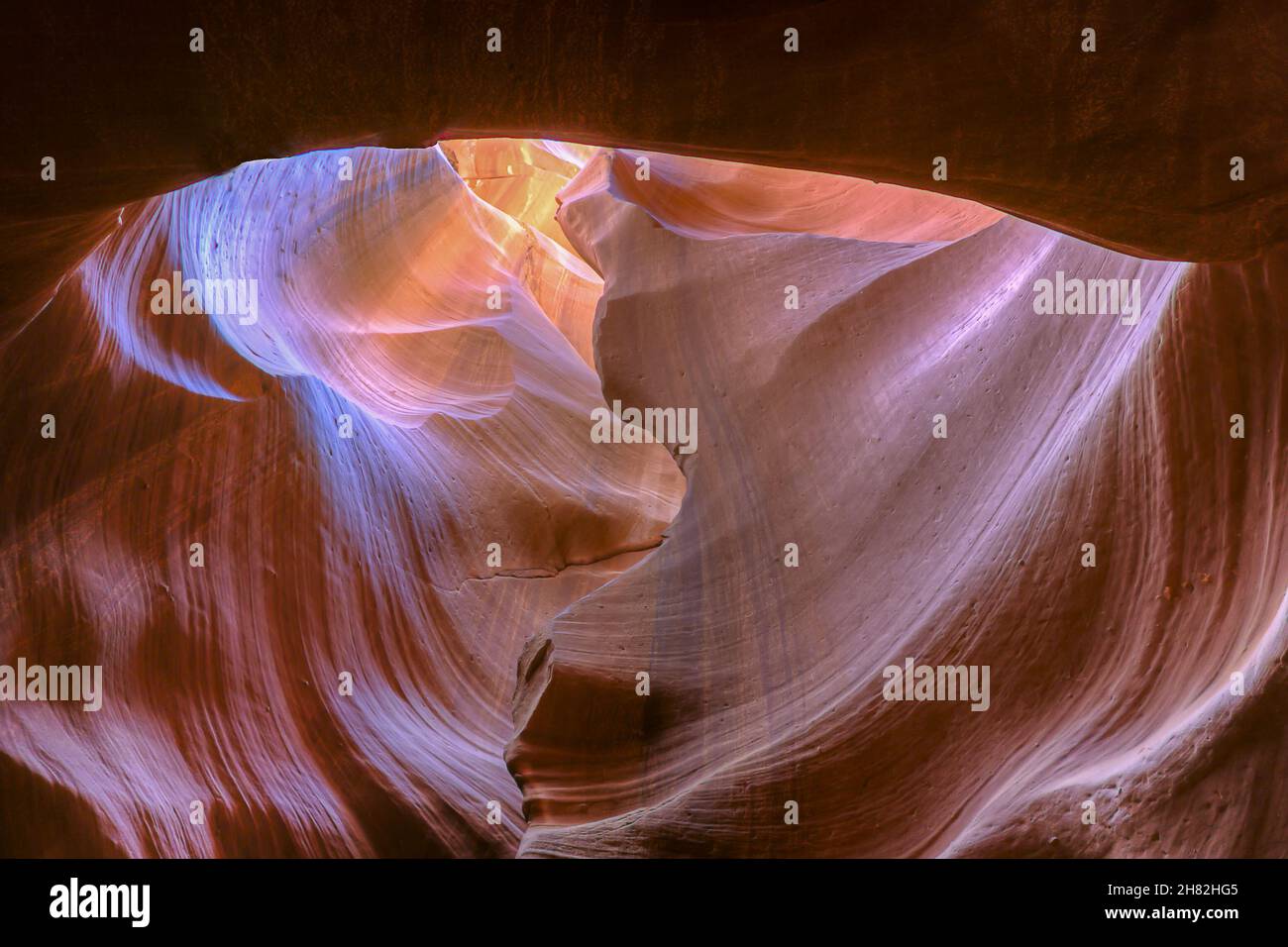 Colorful walls of the canyon for wallpaper and background Stock Photo ...