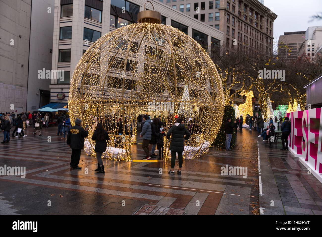 Westlake tree lighting hi-res stock photography and images - Alamy
