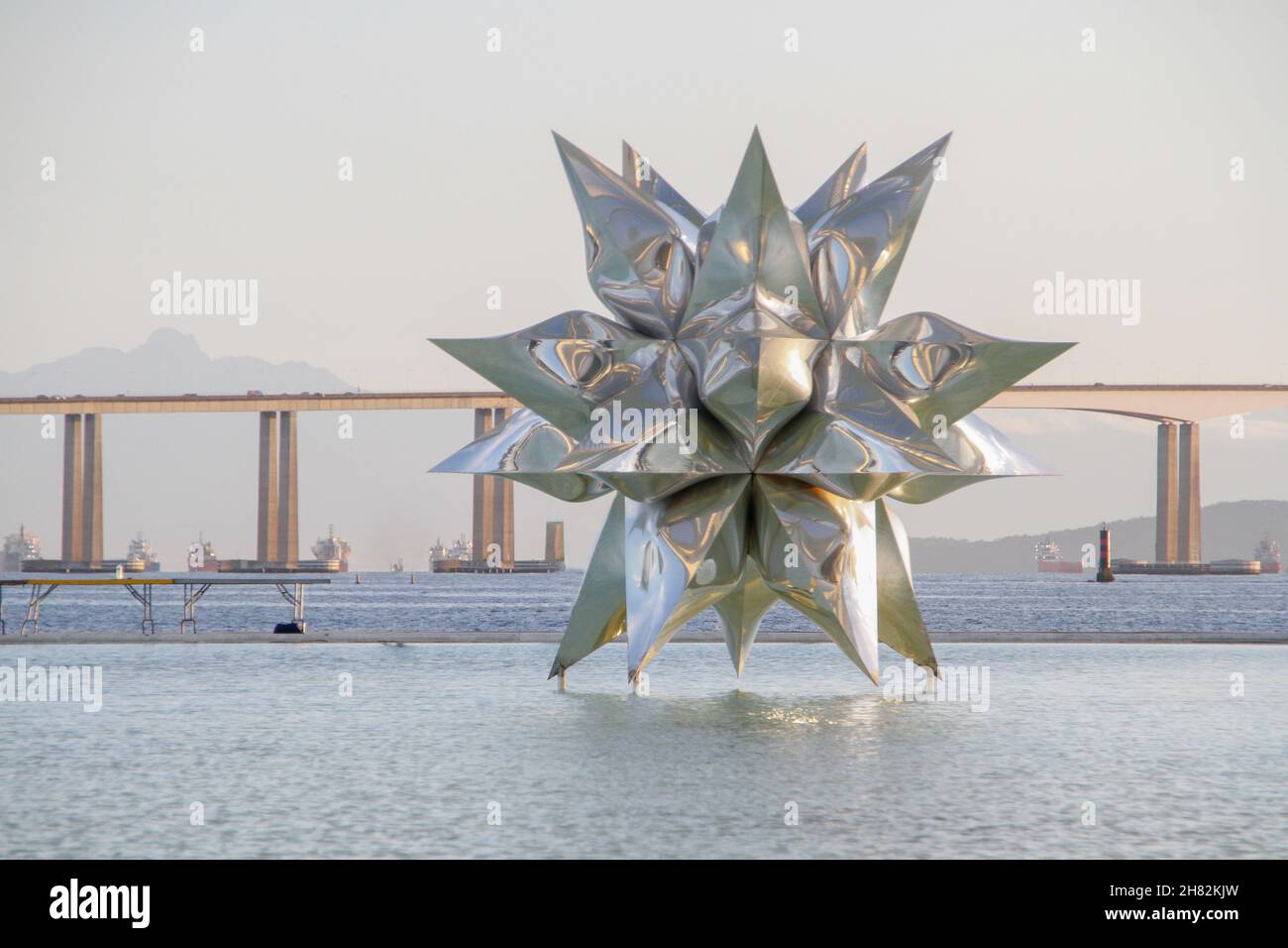 Puffed Star II at the Museum of Tomorrow in Rio de Janeiro, Brazil ...