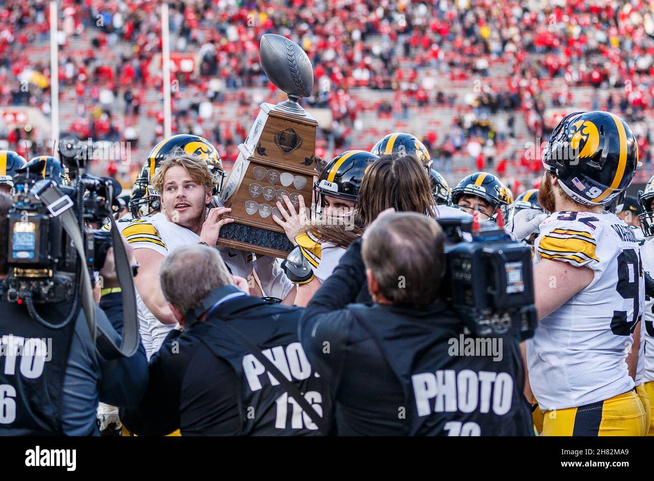 Nebraska football trophy hi-res stock photography and images - Alamy