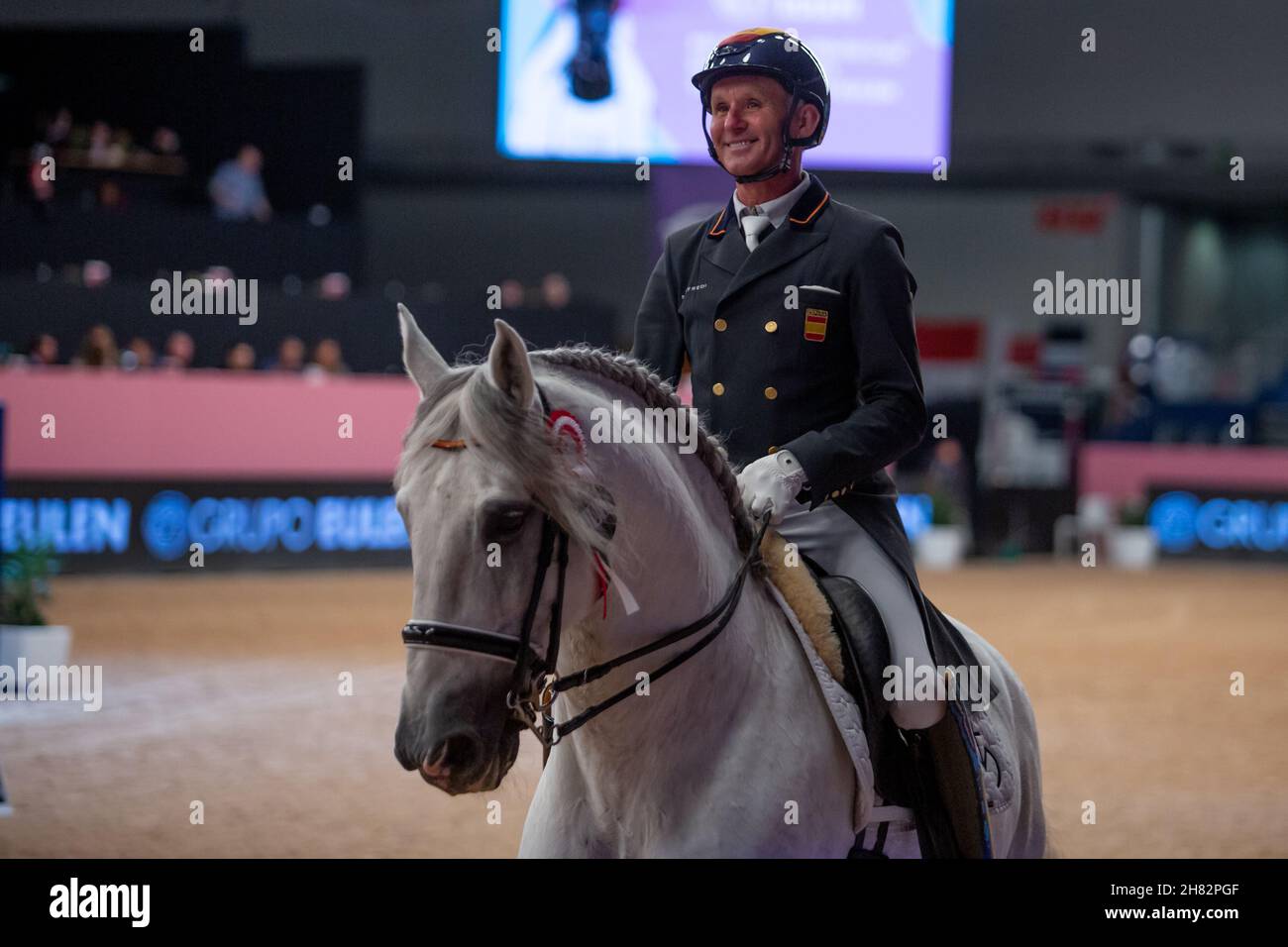Madrid, Spain. 26th Nov, 2021. Frederic Wandres during FEI Dressage ...