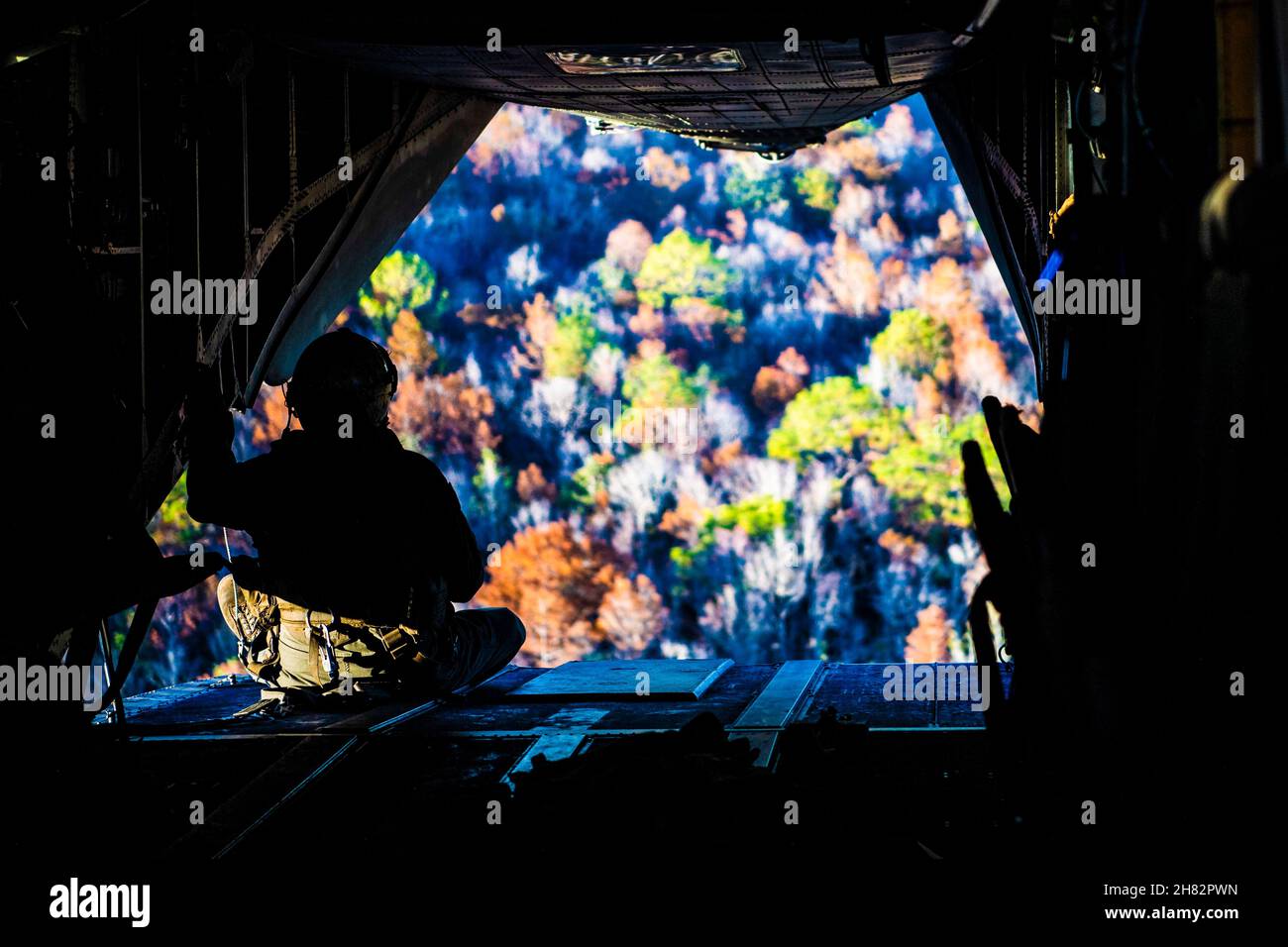 Moody Air Force Base, Georgia, USA. 16th Nov, 2021. A Marine Corps CH ...