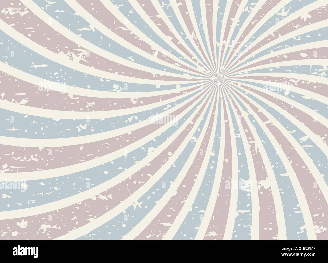 Sunlight retro faded grunge background. blue and red color burst ...
