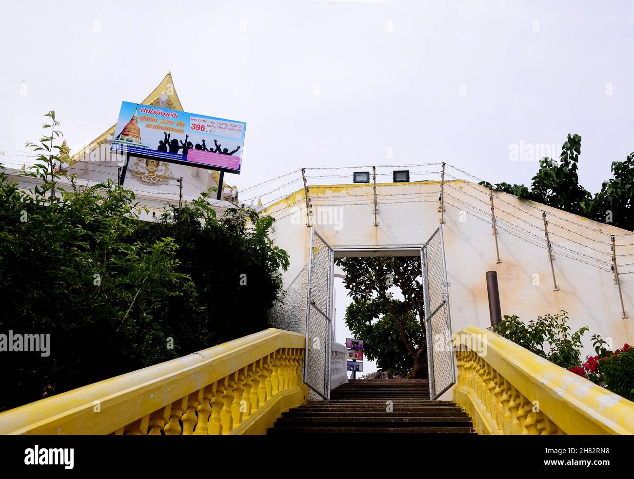 PRACHUAPKHIRIKHAN, THAILAND - 30 OCTOBER 2021 : Conqueror 396 steps ...
