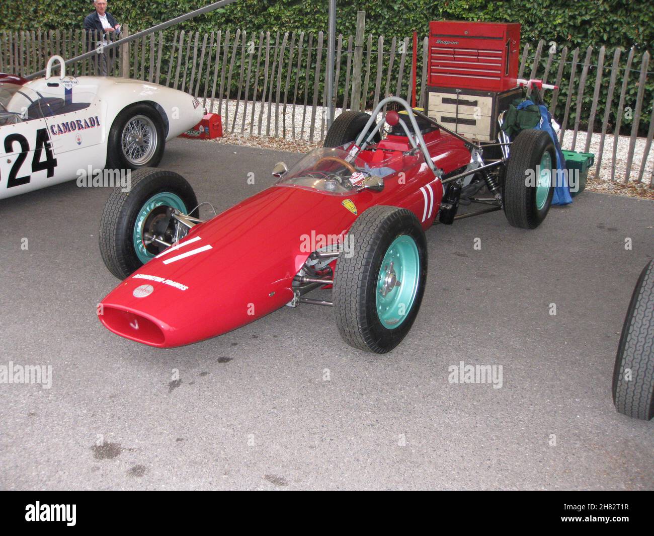 The Derrington Francis-ATS GP 1500cc F1 car, in the Goodwood Revival ...