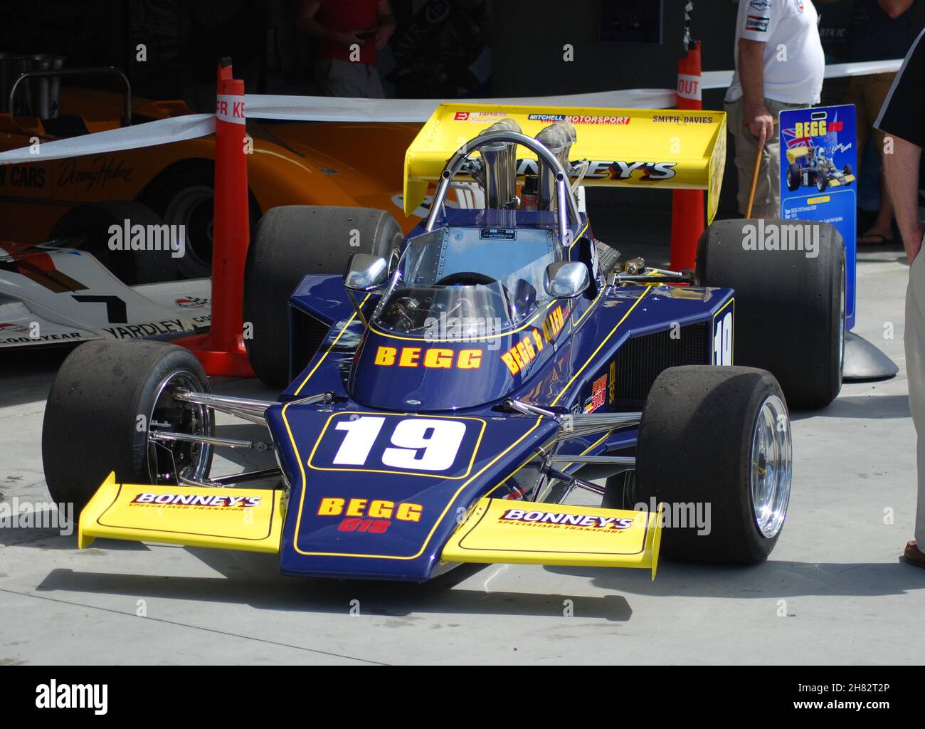 The 1974 Begg chassis 018, F5000 Chevrolet V8, on display at the NZ ...