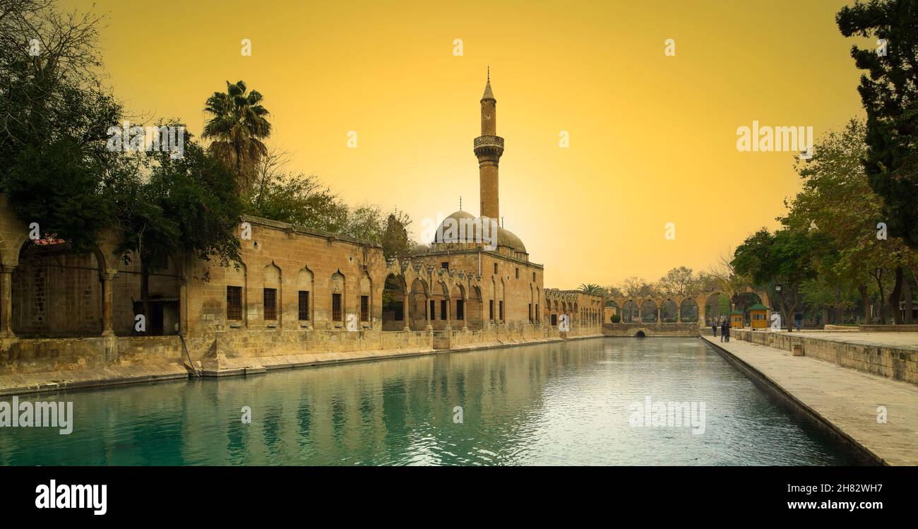 Fish Lake ( Turkish; Balıklı Göl ).The holy pool of the prophet Abraham ...
