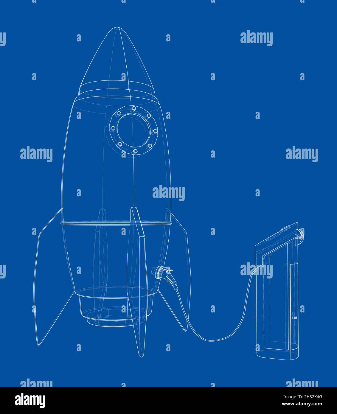 Rocket charging hi-res stock photography and images - Alamy