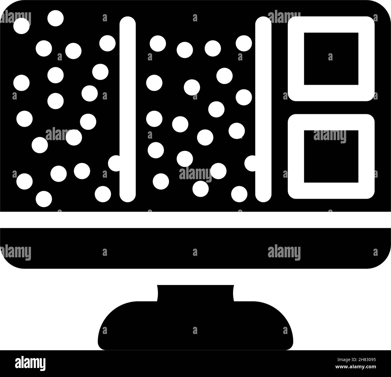 big data glyph icon vector illustration Stock Vector Image & Art - Alamy