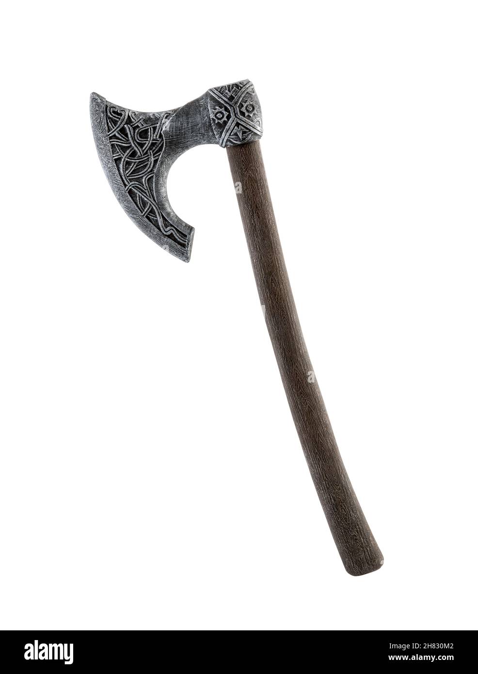 Medieval ax isolated on white background with clipping path Stock Photo ...