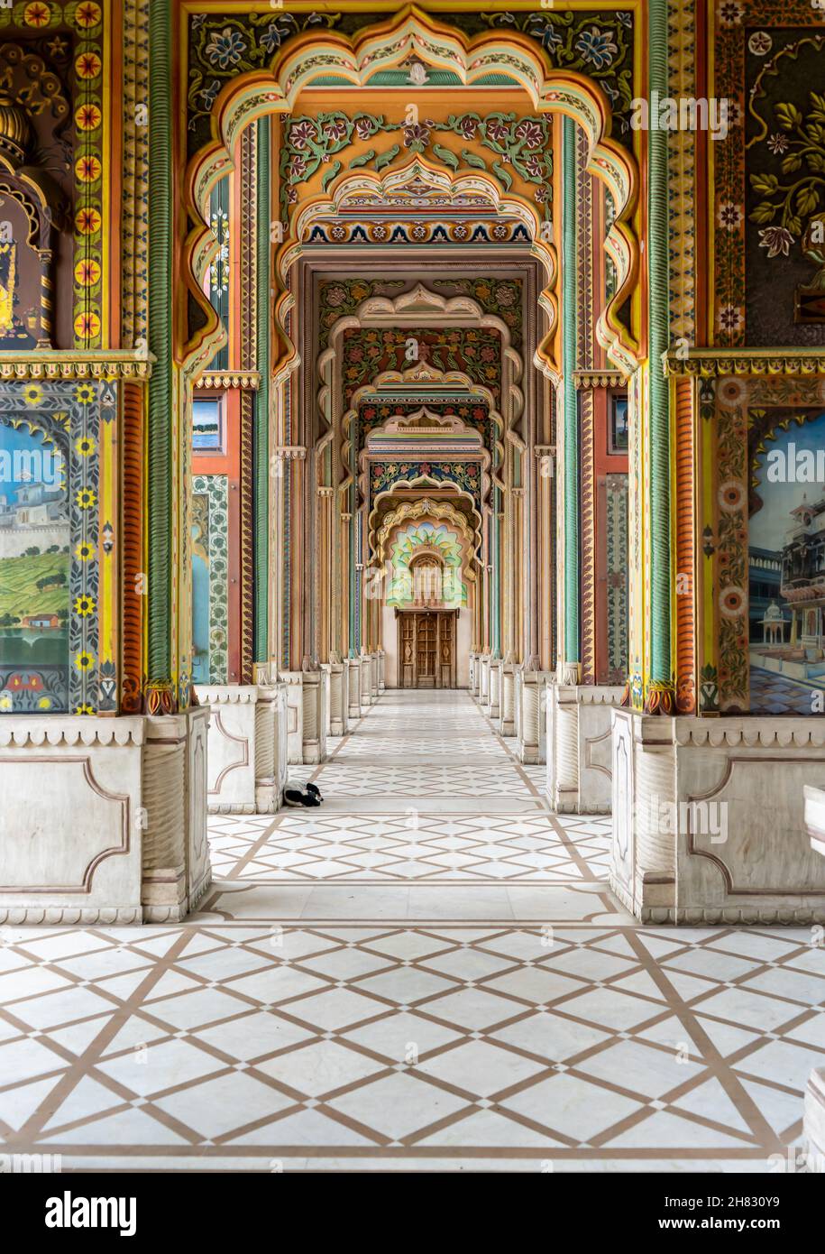 Patrika gate; Jaipur, India Stock Photo - Alamy