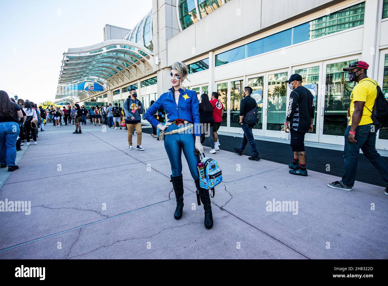 November 26, 2021: Cosplay at San Diego Comic-con International Special ...