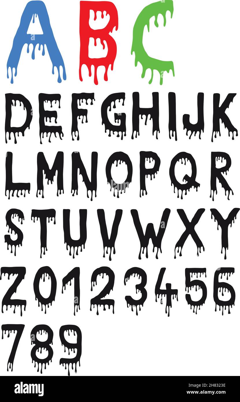 Vector abc, alphabet in the set Stock Vector Image & Art - Alamy