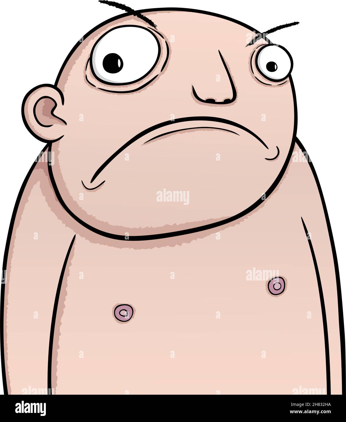 Kid cartoon, something need, vector illustration Stock Vector Image ...