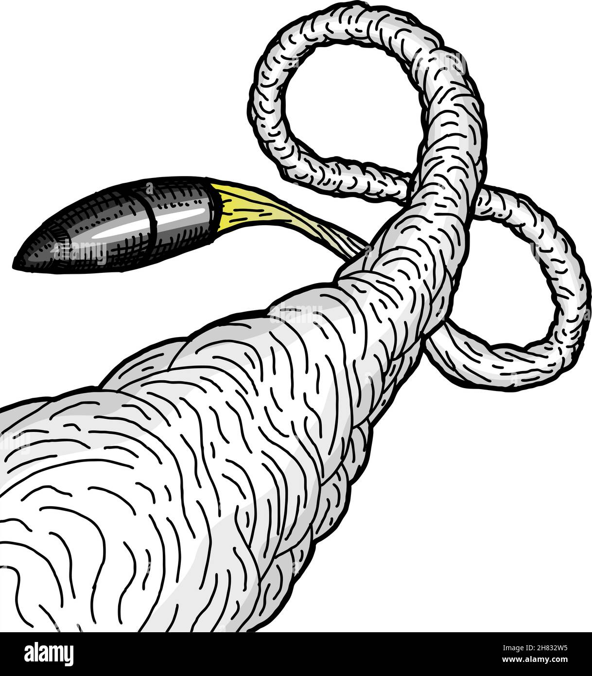 Hand drawn bullet, comics theme Stock Vector Image & Art - Alamy