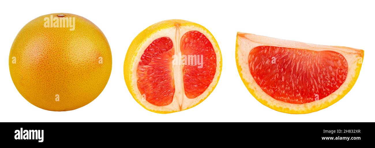 Grapefruit collection. Grapefruit isolated on white background. File ...