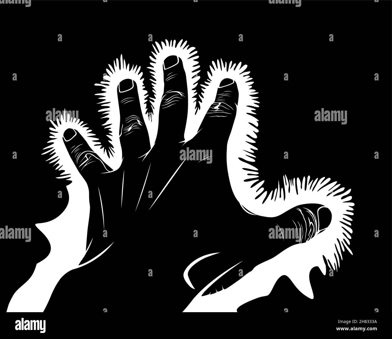 Pain point icon Black and White Stock Photos & Images - Alamy