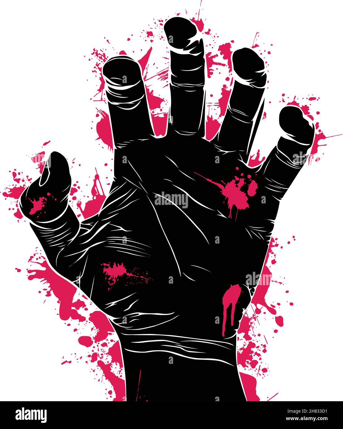 Abstract of aggression, vector illustration Stock Vector Image & Art ...