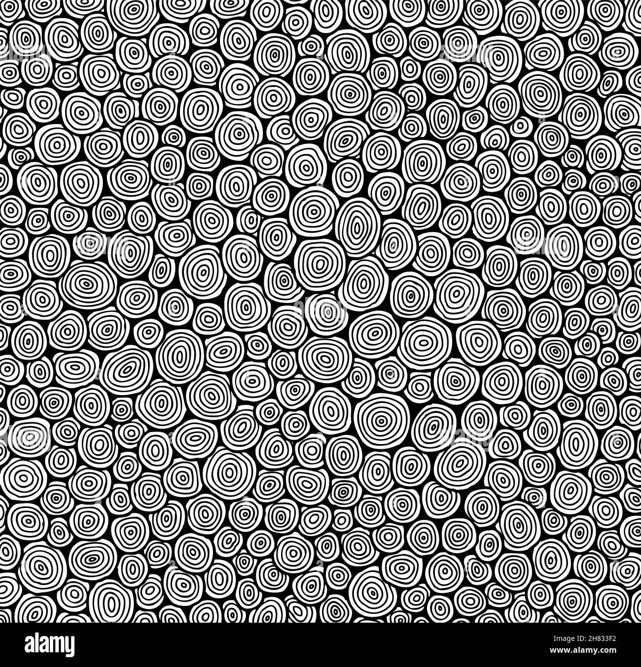 Painted texture as many circles Stock Vector Image & Art - Alamy