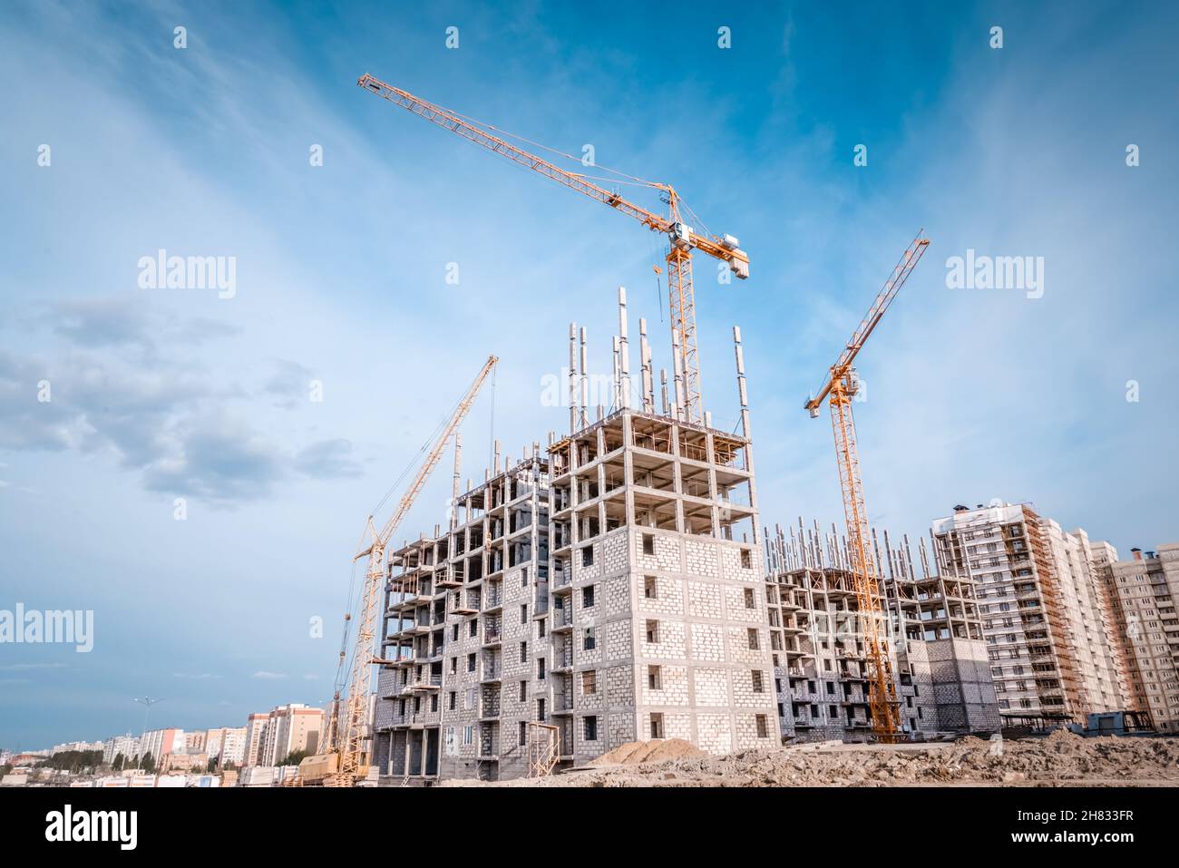 Exterior view building project hi-res stock photography and images - Alamy