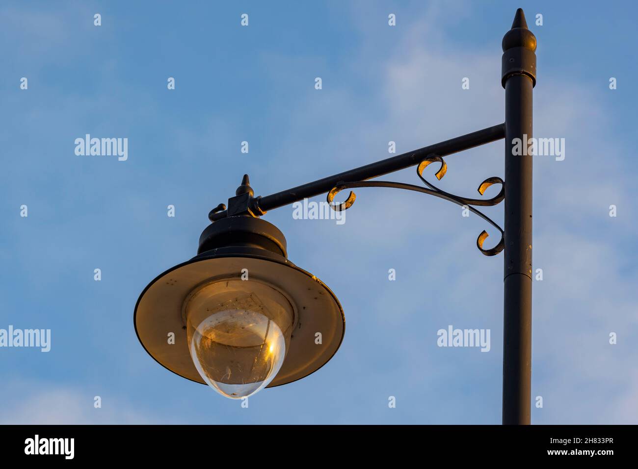 Modern old style light Stock Photo - Alamy