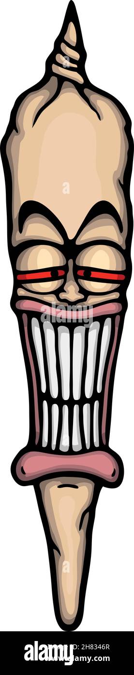 Painted funny joint, vector illustration Stock Vector Image & Art - Alamy