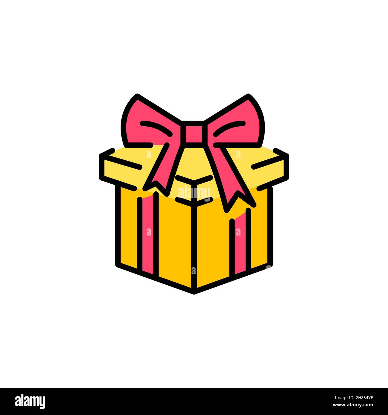 Simple Gift Box Vector