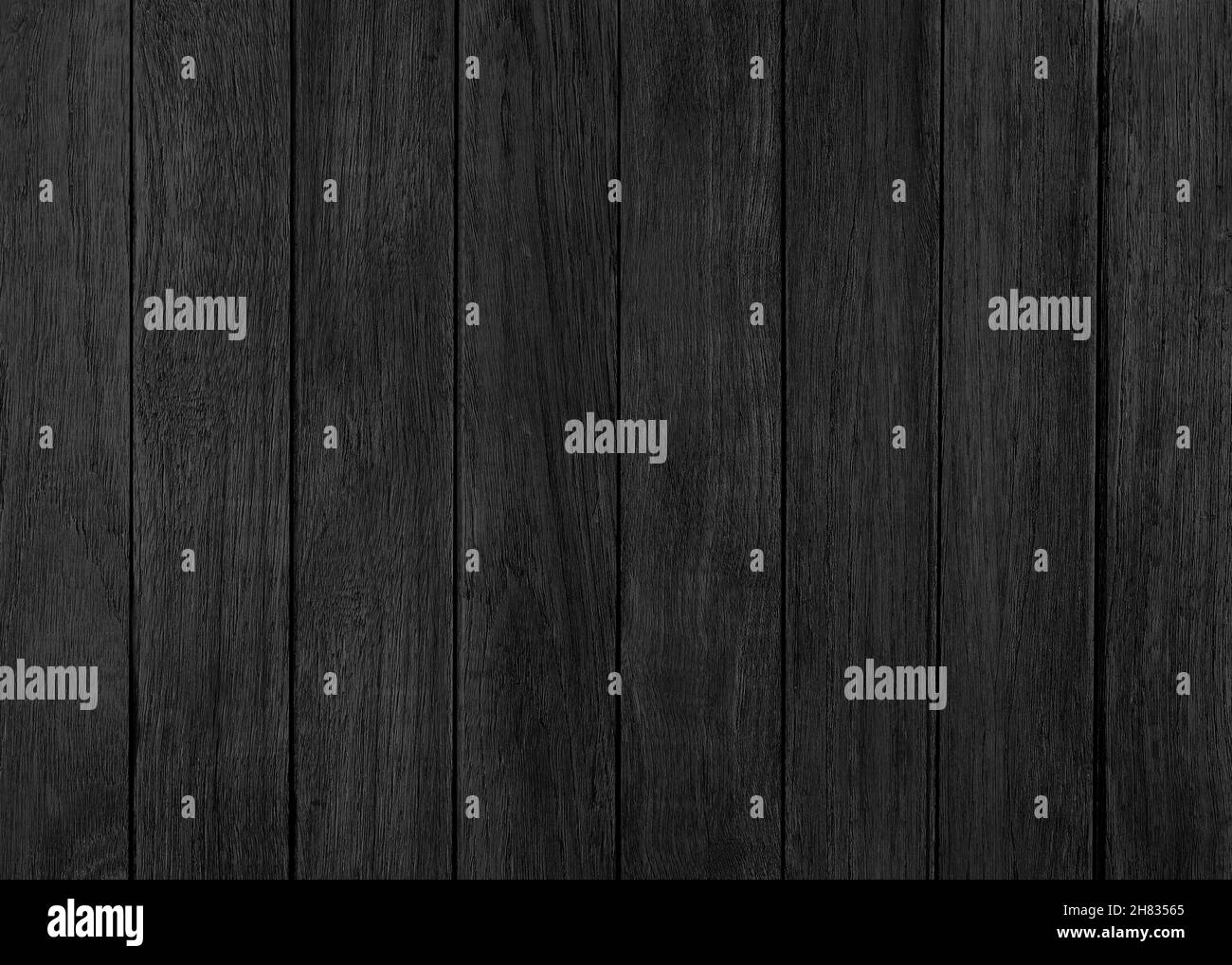 Black wood color texture horizontal for background. Surface light clean ...