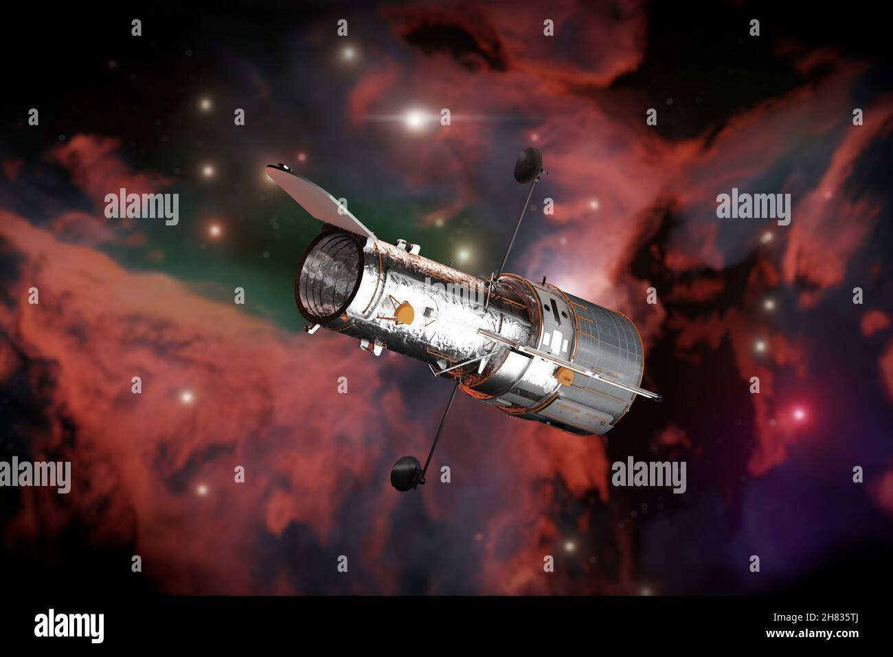 Open space solar system hi-res stock photography and images - Alamy