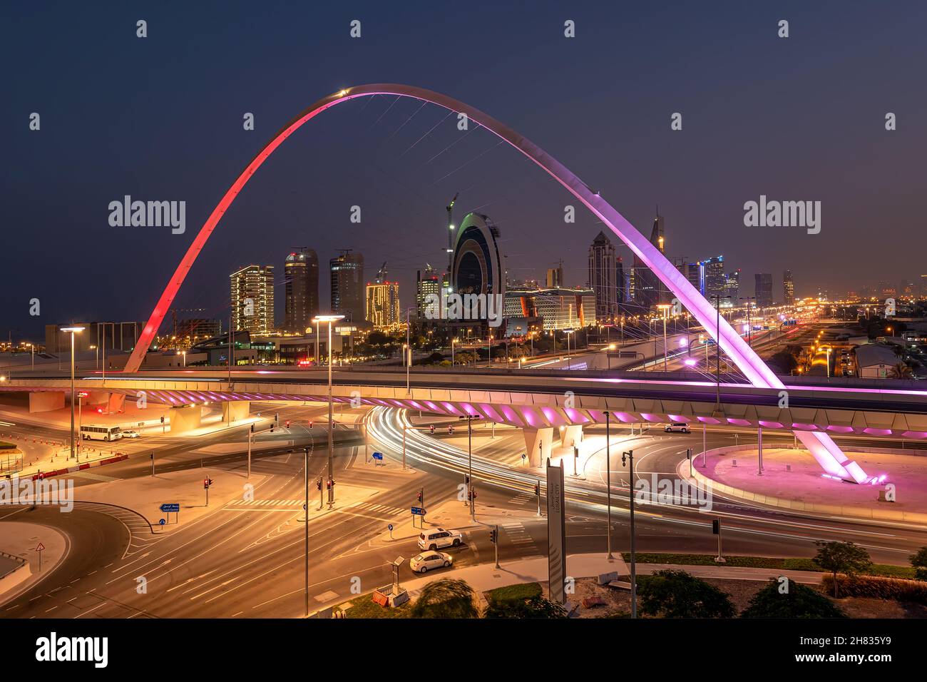 Lusail interchange hi-res stock photography and images - Alamy