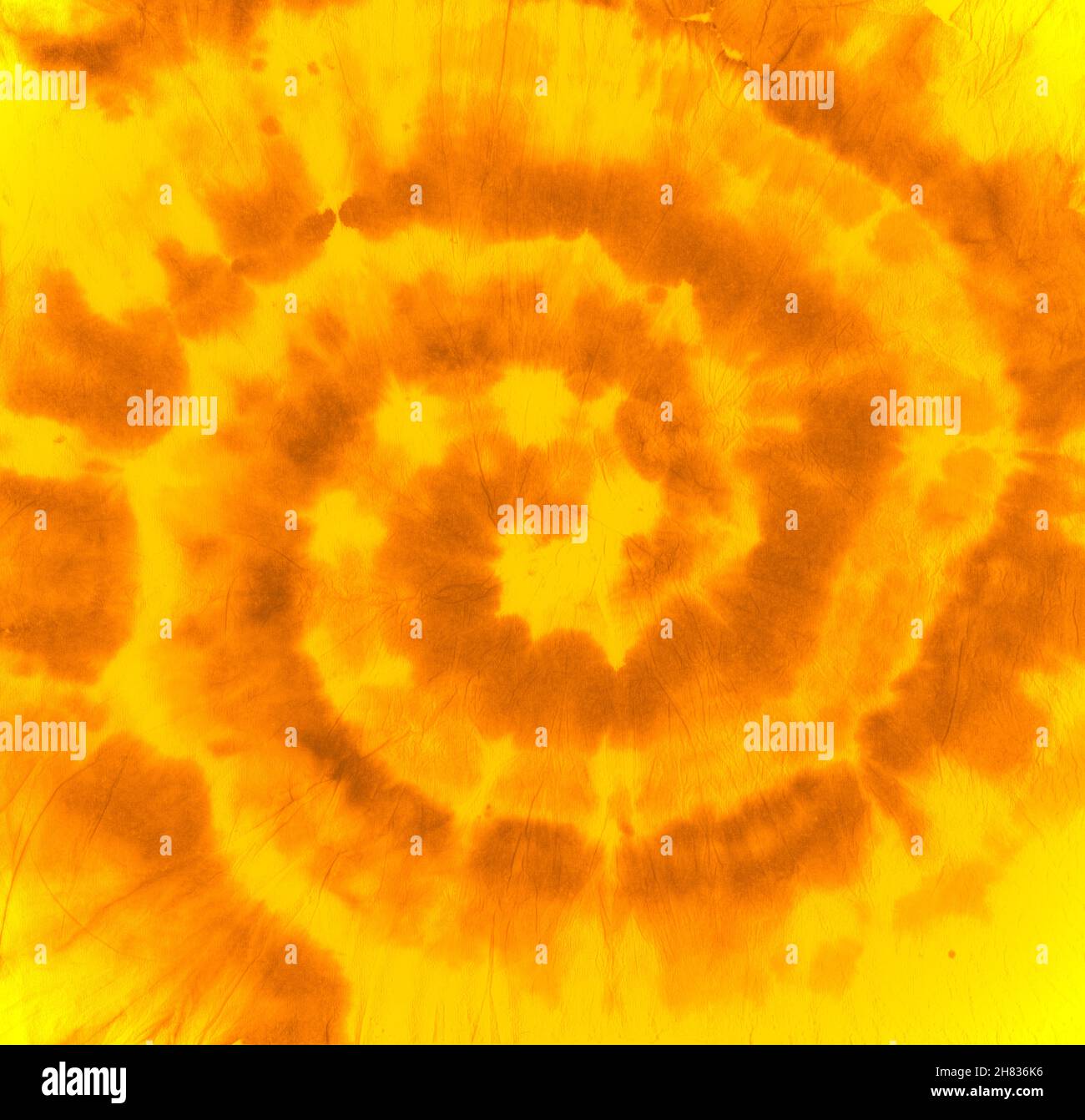 Abstract Dye. Hippie Swirl Patterns. Orange Batik Fabric. Spiral Cool ...