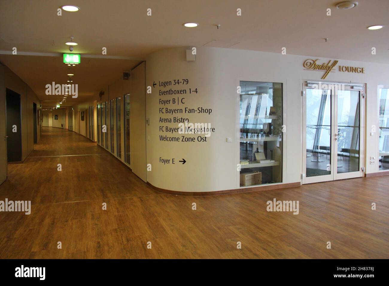 VIP Lounge at Allianz Arena .Munich, Germany, September 2013 Stock ...