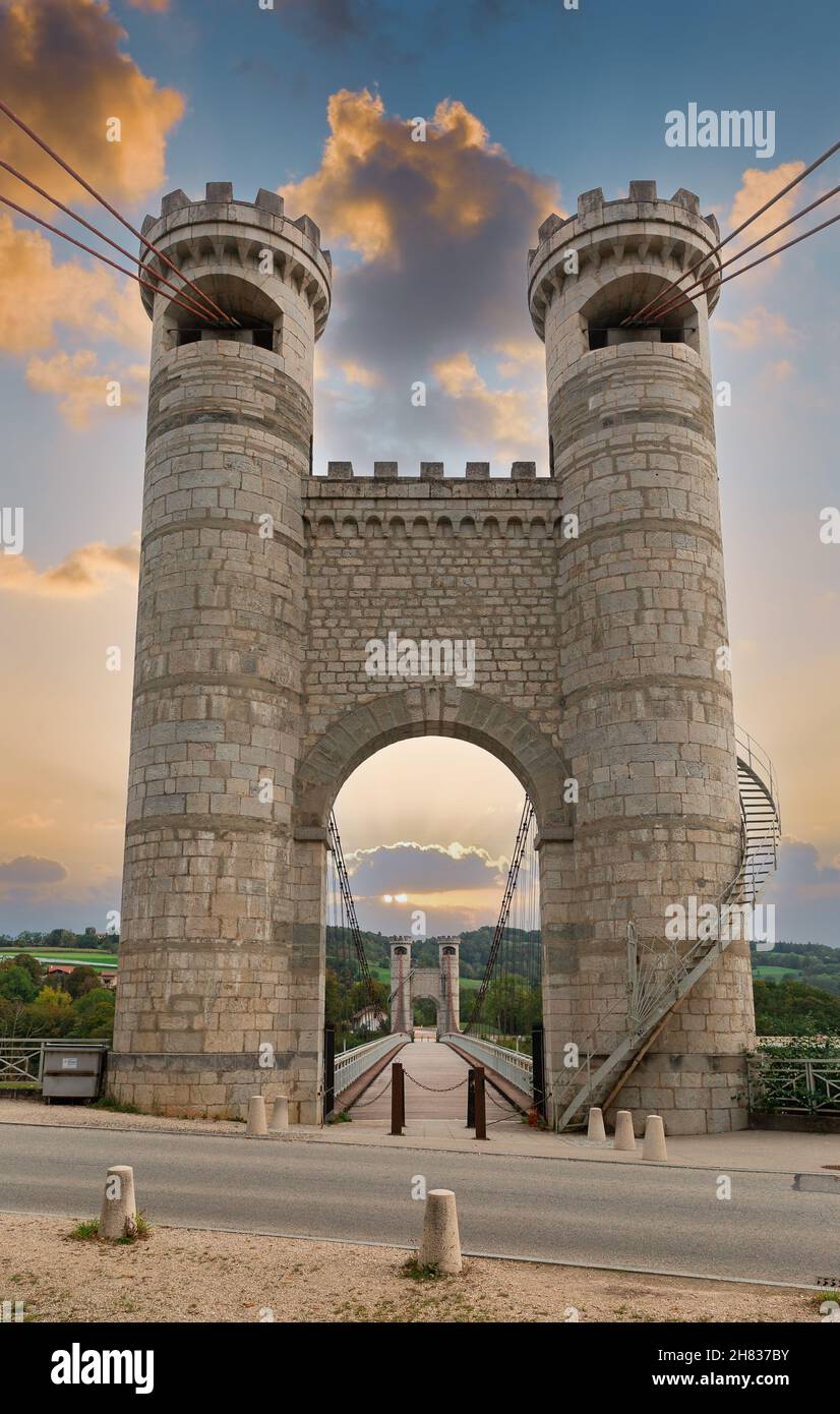 Two bridges of la caille hi-res stock photography and images - Alamy