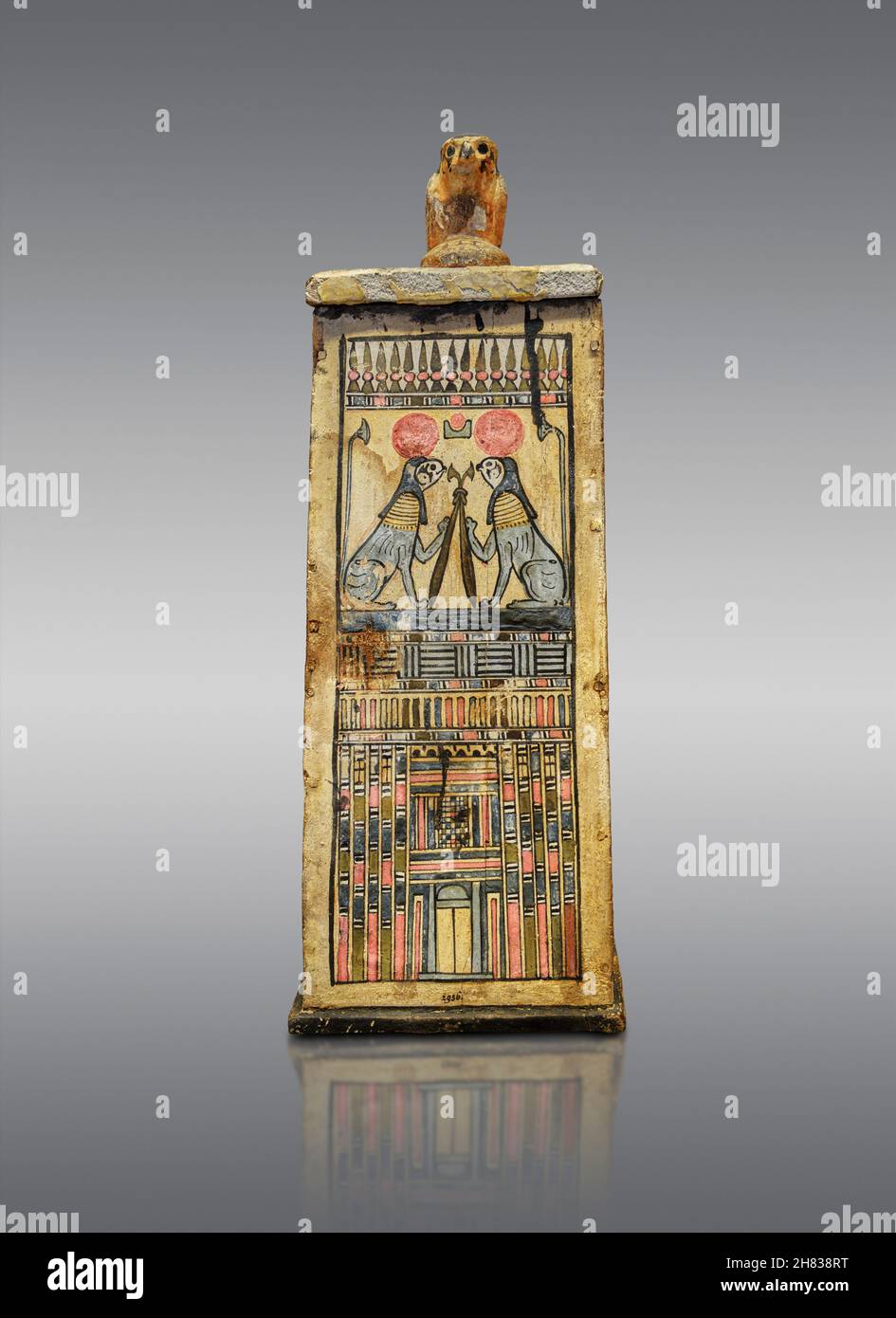 Painted funerary box hi-res stock photography and images - Alamy