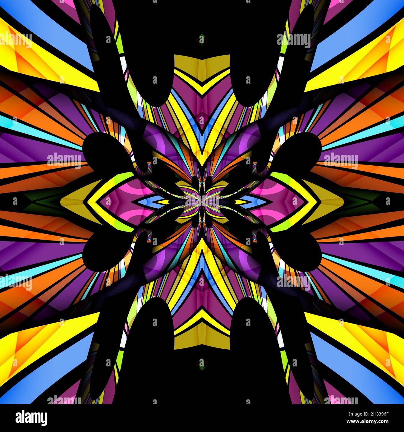 3D render of plastic background seamless tile with embossed abstract ...