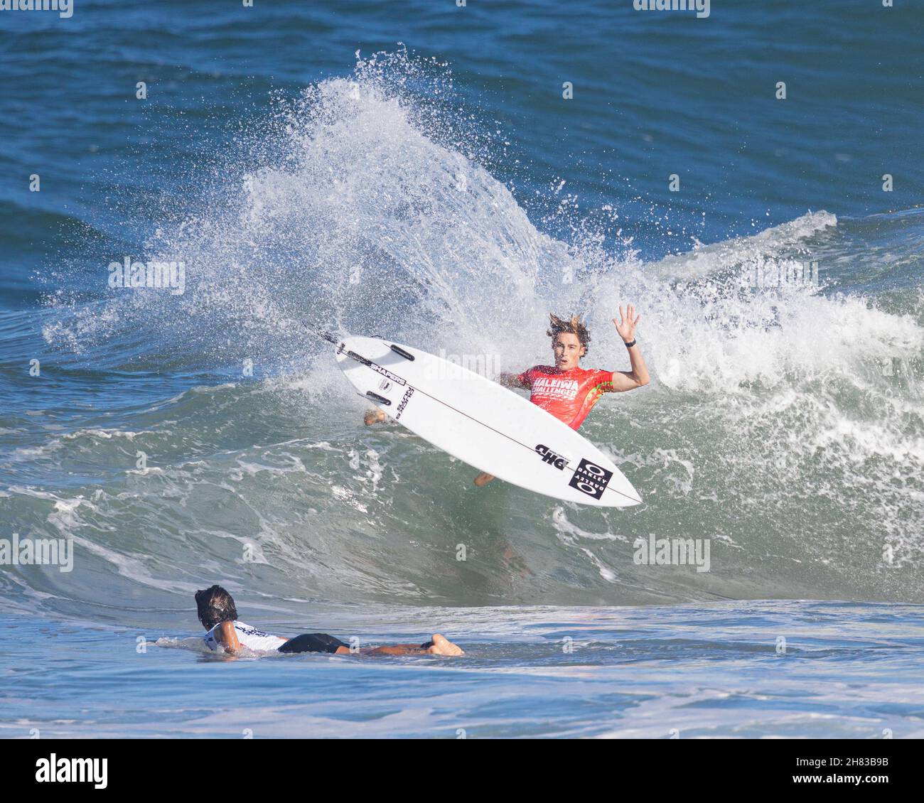 November 26, 2021 - Sheldon Simkus of Australia loses his footing on ...